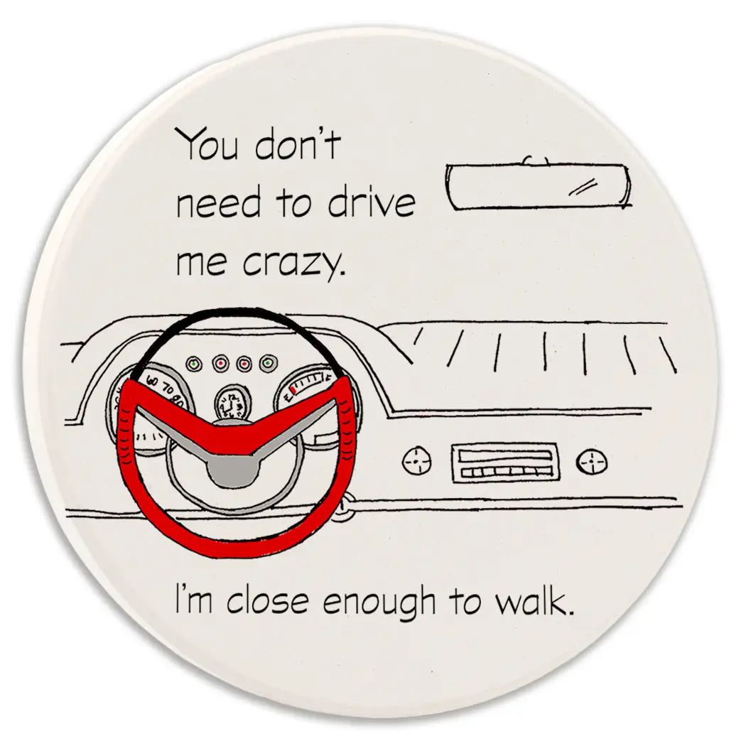 Tipsy Car Coasters – Potter Country Store