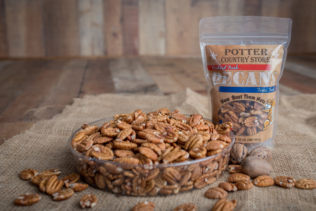 Buy fresh Texas pecans online | Quality Raw Texas Pecans – Potter ...
