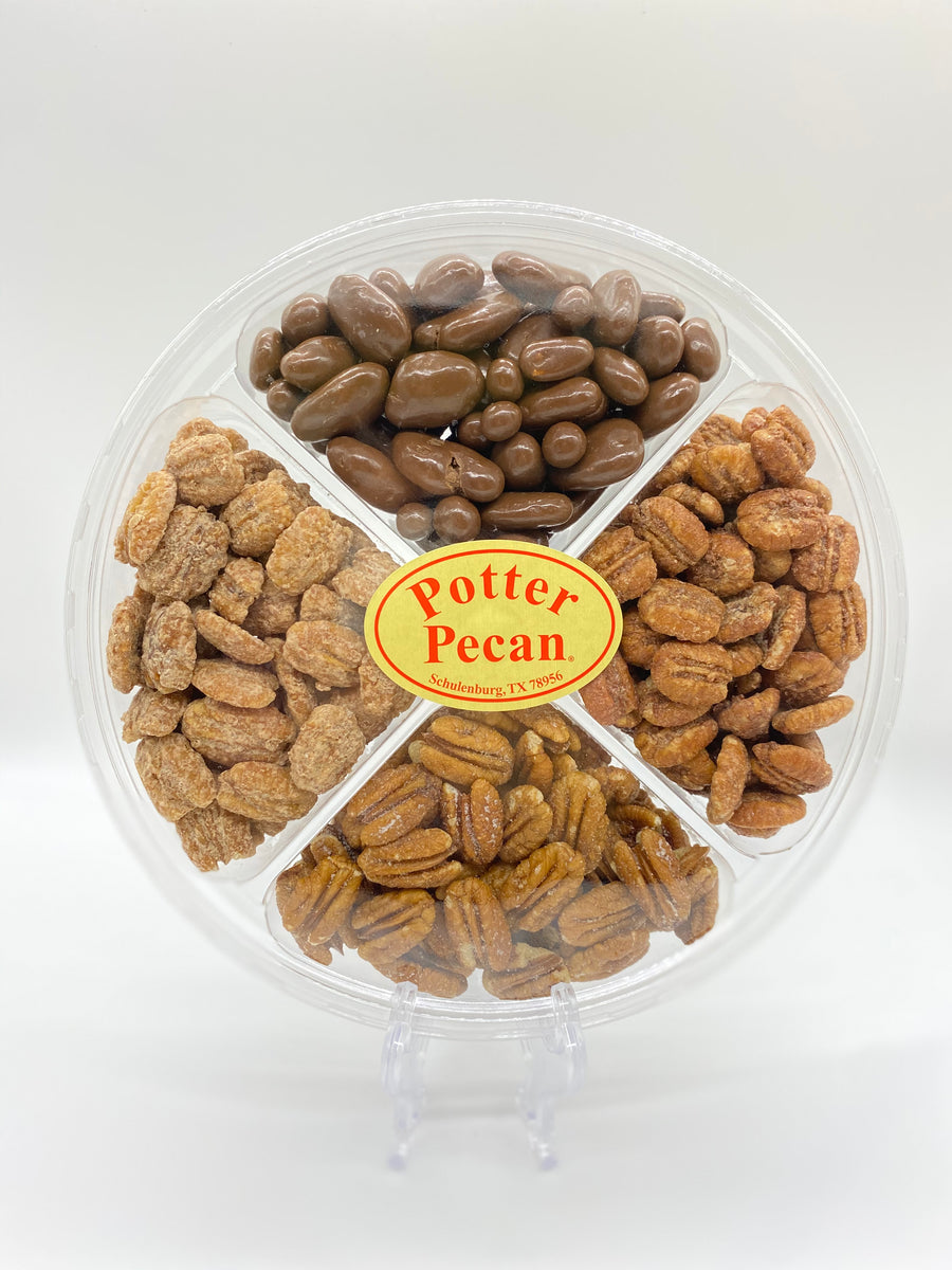 Candied & Roasted Pecans Sampler Wheels Schulenburg | Variety Pecans ...