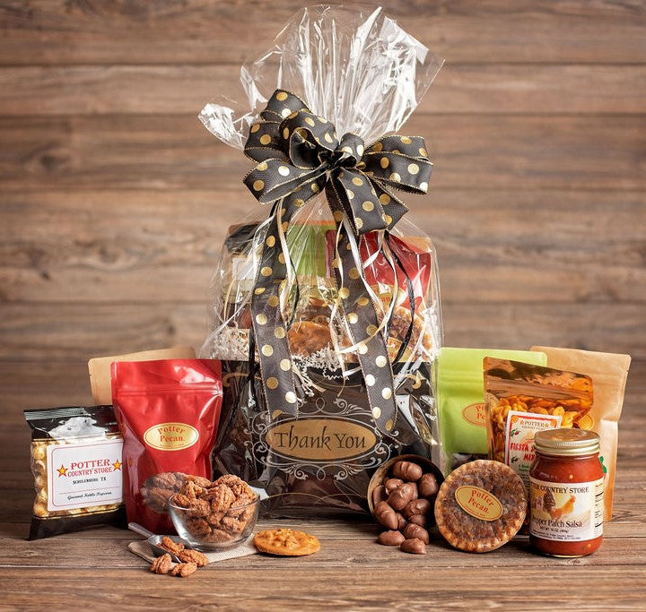 Fresh Candied Pecan Gift Baskets | Pecan Gift Baskets Schulenburg ...